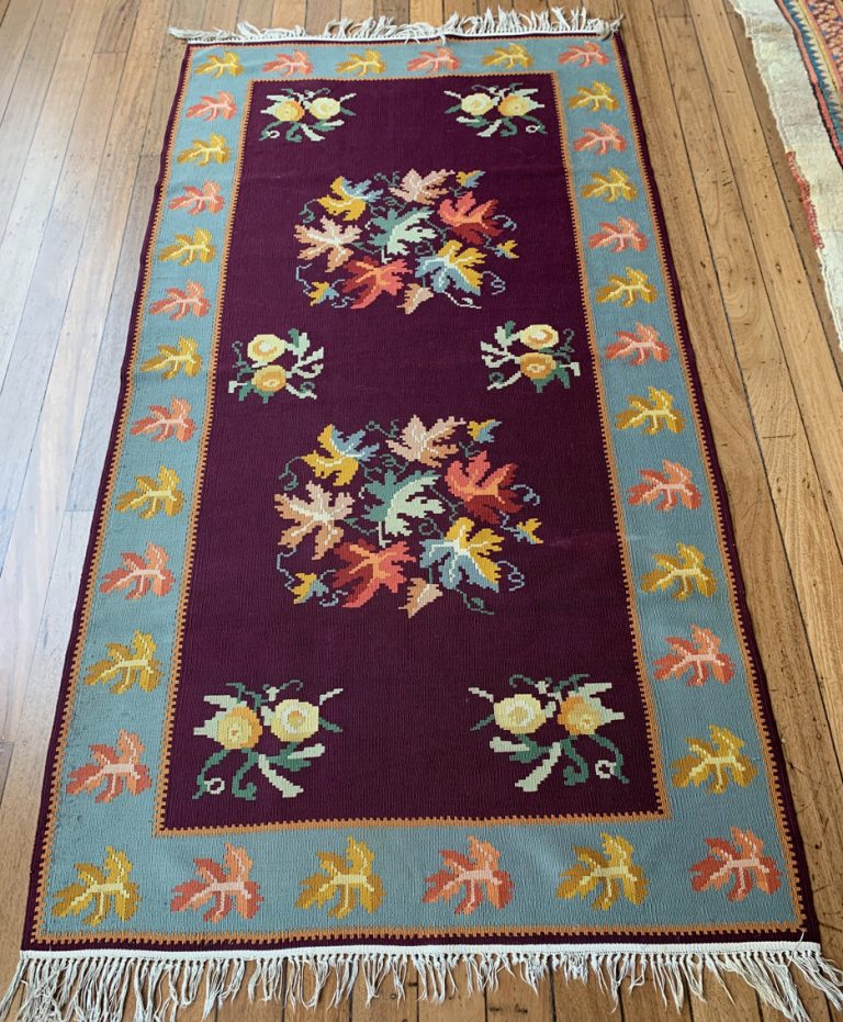 Balkan kilim, $440 - Nomadic Rug Traders
